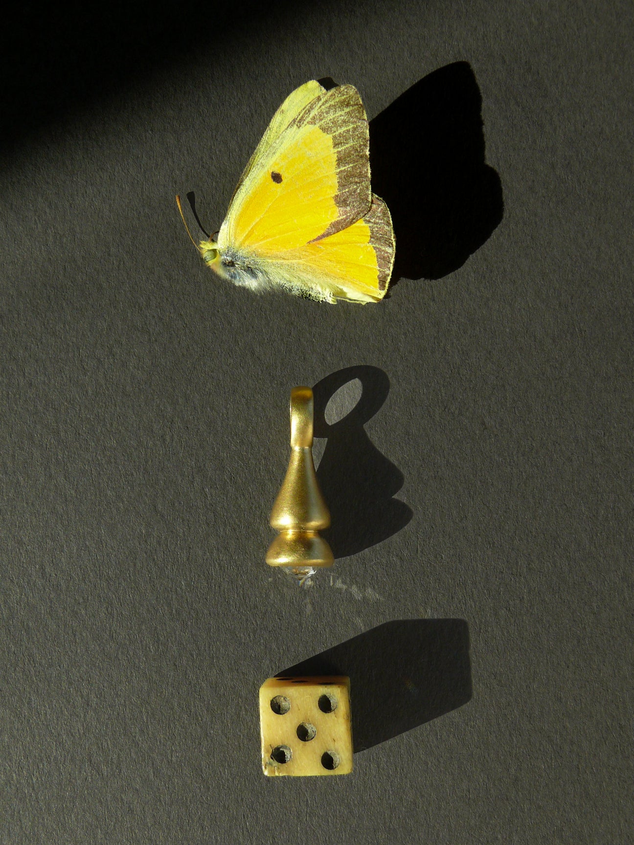 Large Diamond Pendulum Charm No. 1 - Gold | Made Line Jewelry