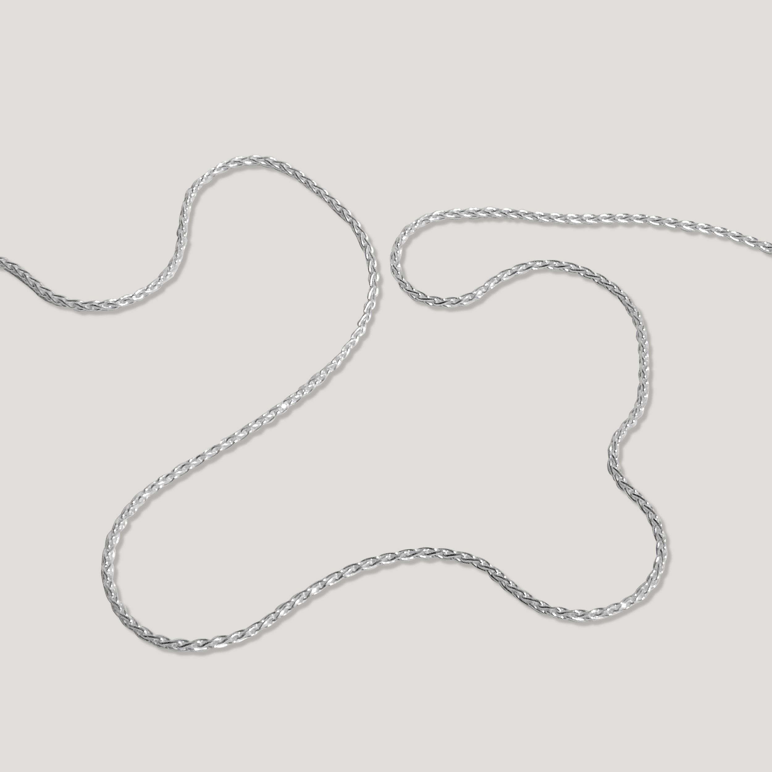 Made Line Jewelry | Heritage Wheat Chain - Silver